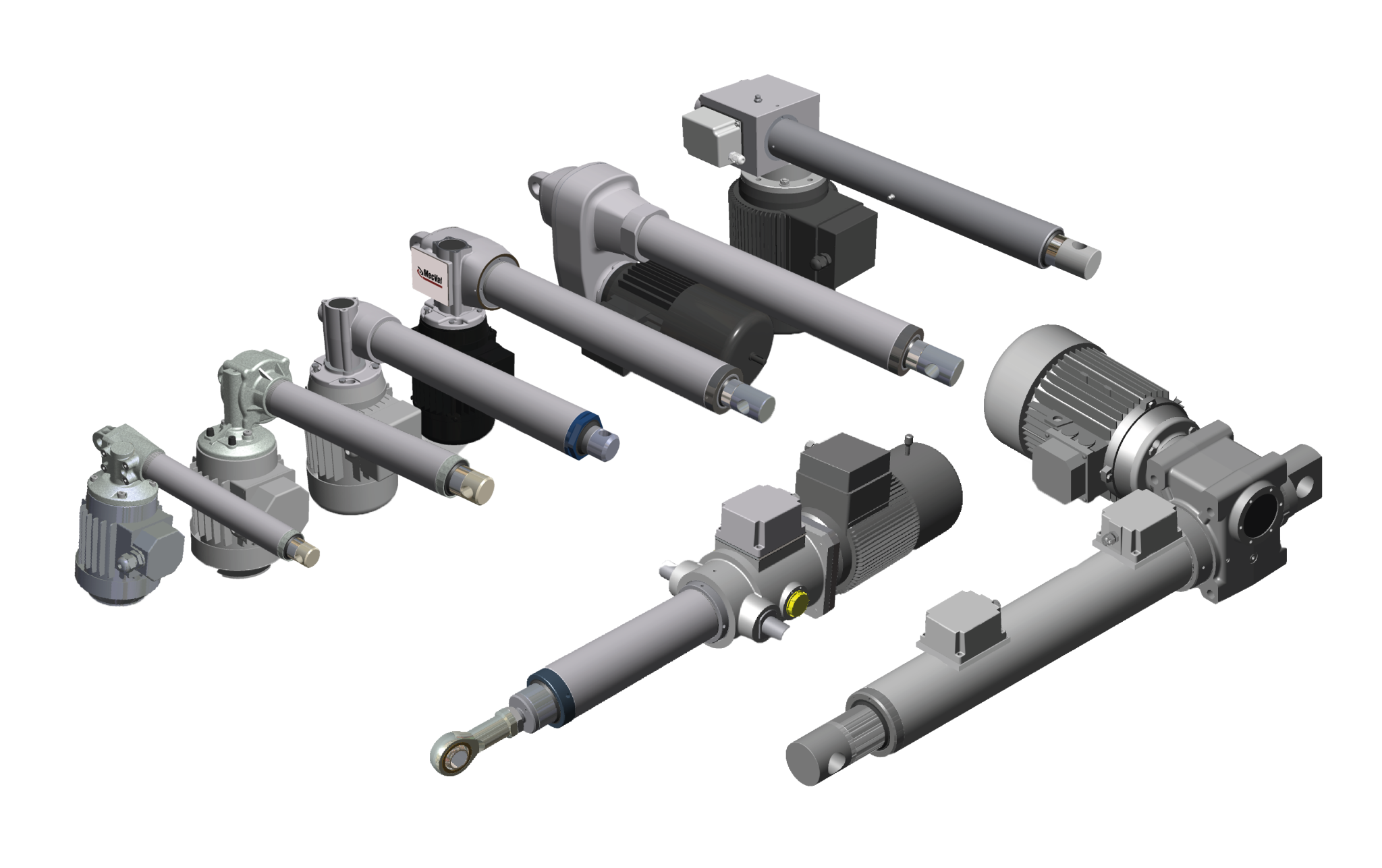 Attuatori Lineari Elettrici e Martinetti Meccanici | MecVel Srl